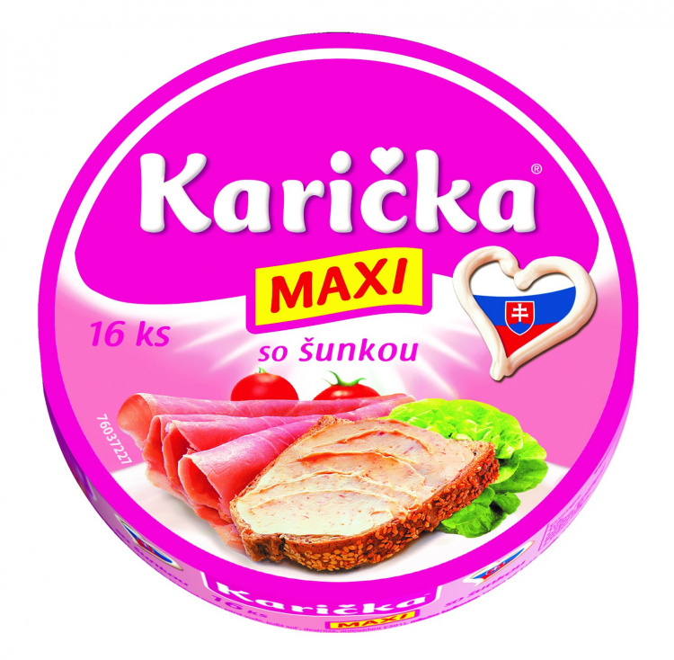 Karička Maxi with ham 250 g - SYRÁREŇ BEL SLOVENSKO a.s. | BEST SLOVAK FOOD